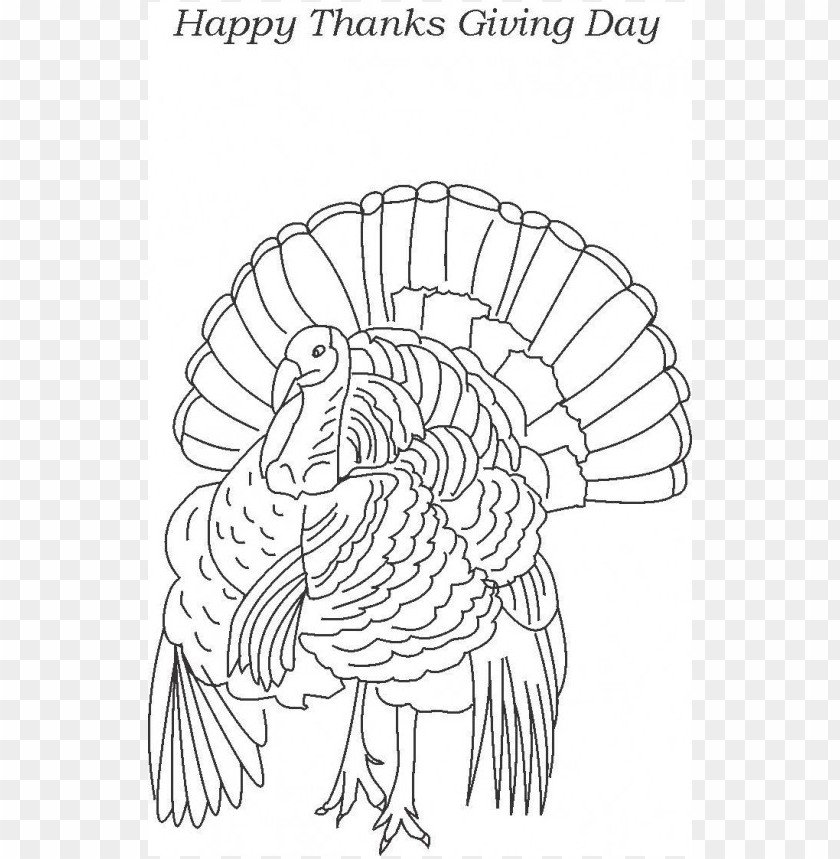 Free download | HD PNG thanksgiving coloring pages color PNG ...