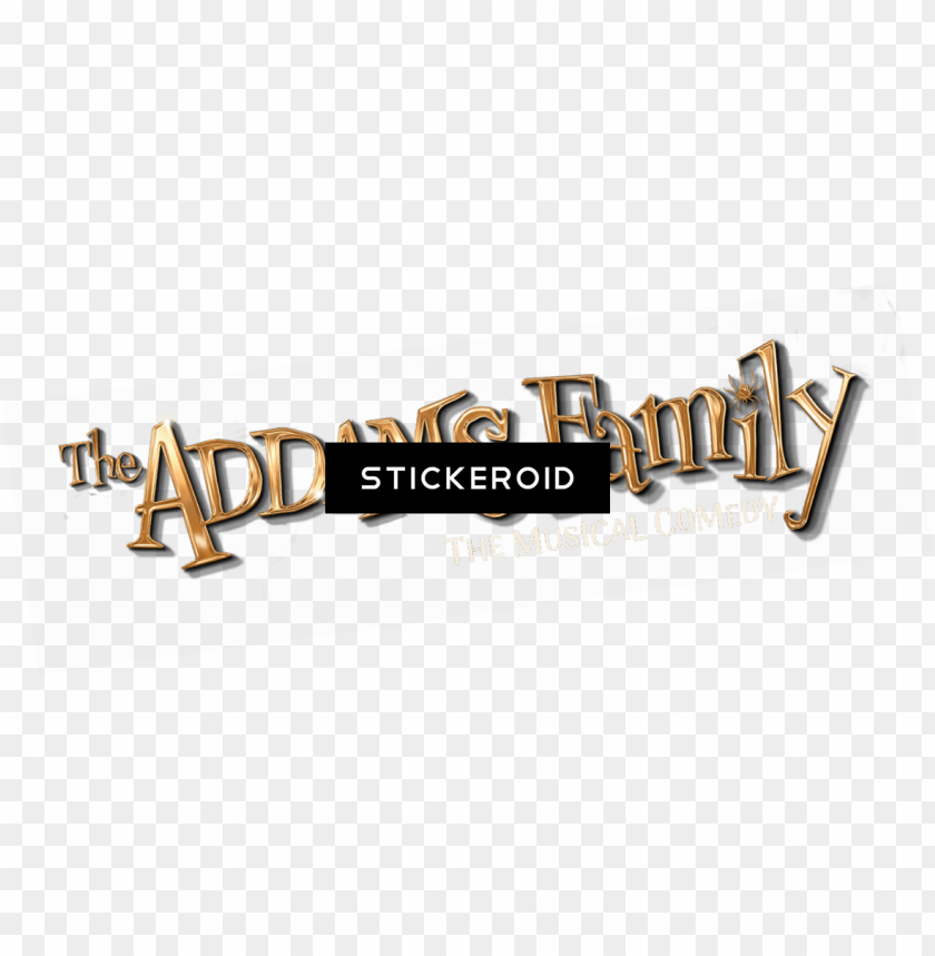 Free download | HD PNG the addams family the musical comedy logo ...