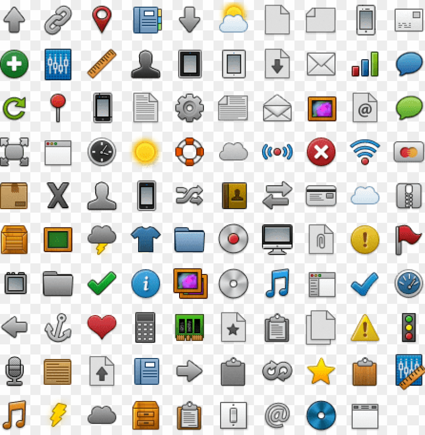 Free download | HD PNG the clean desk icon pack by alfred pereira icon ...