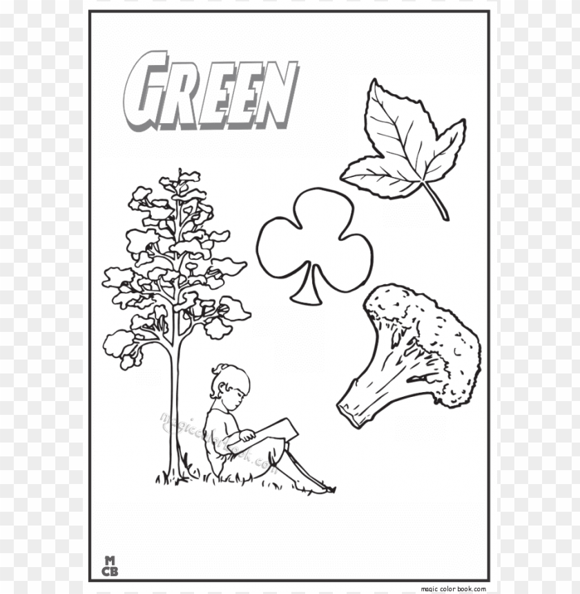 Free download | HD PNG the color green coloring pages PNG transparent ...
