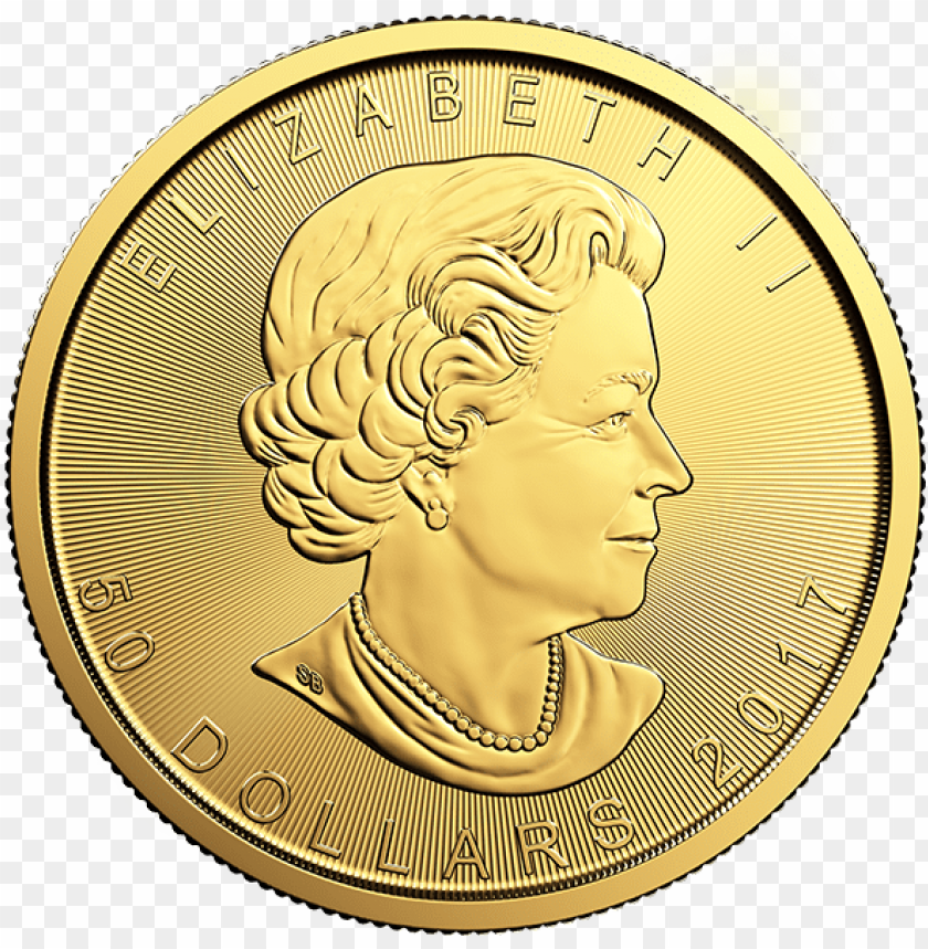Free download | HD PNG the design of the gold canadian maple leaf coin ...