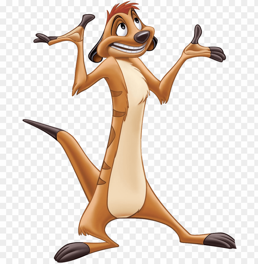 Free download | HD PNG timon raising hands png clipart png photo ...