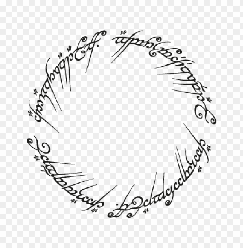 Free download | HD PNG the one ring vector logo free download | TOPpng