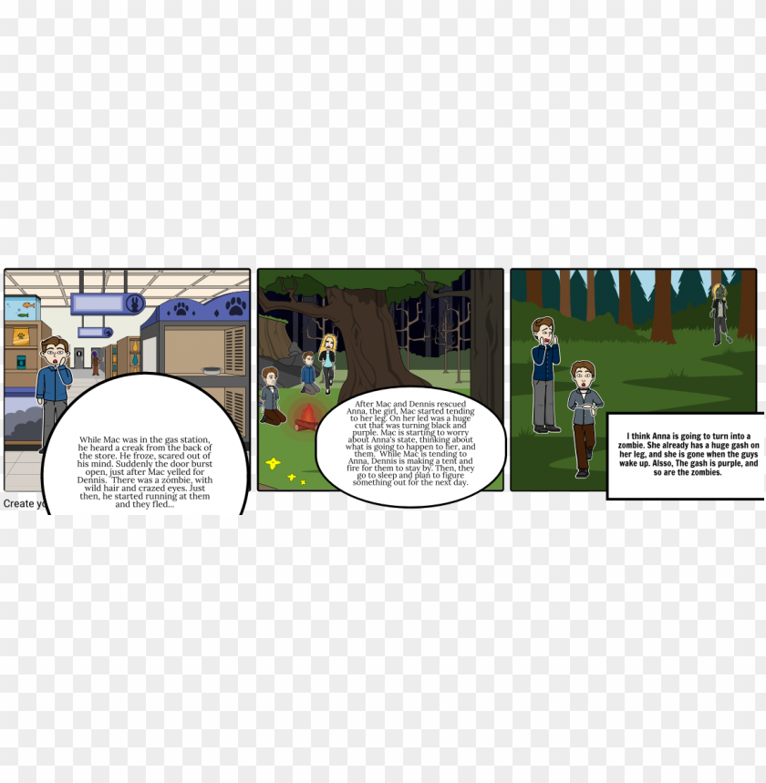 Free download | HD PNG the run series comic strip comics PNG ...