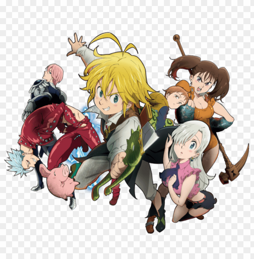 Free download | HD PNG the seven deadly sins group PNG transparent with ...