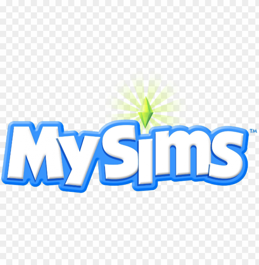 Free download | HD PNG mysims blue and white logo png PNG transparent ...
