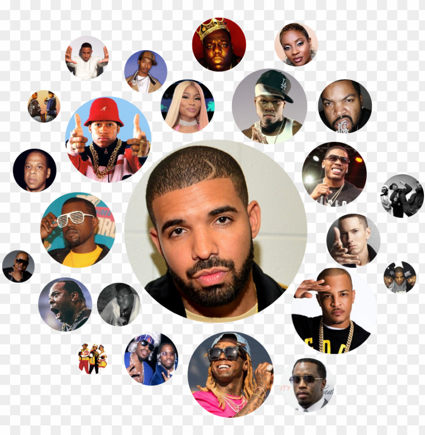 Free download | HD PNG collage of famous celebrity faces in circular ...