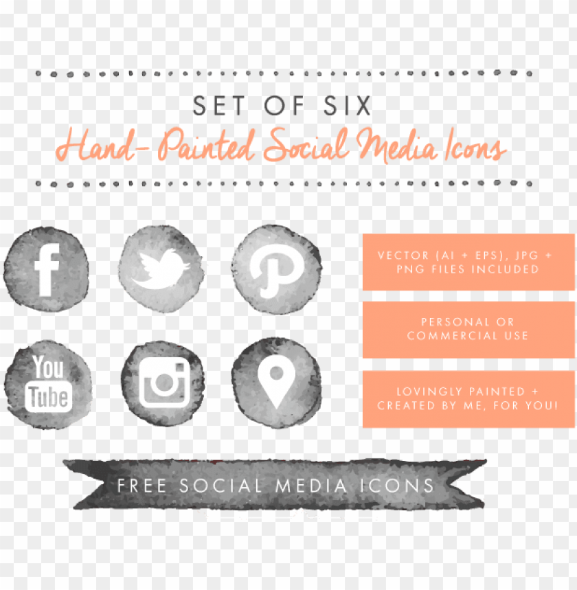 Free download | HD PNG these social media icons social media icon ...