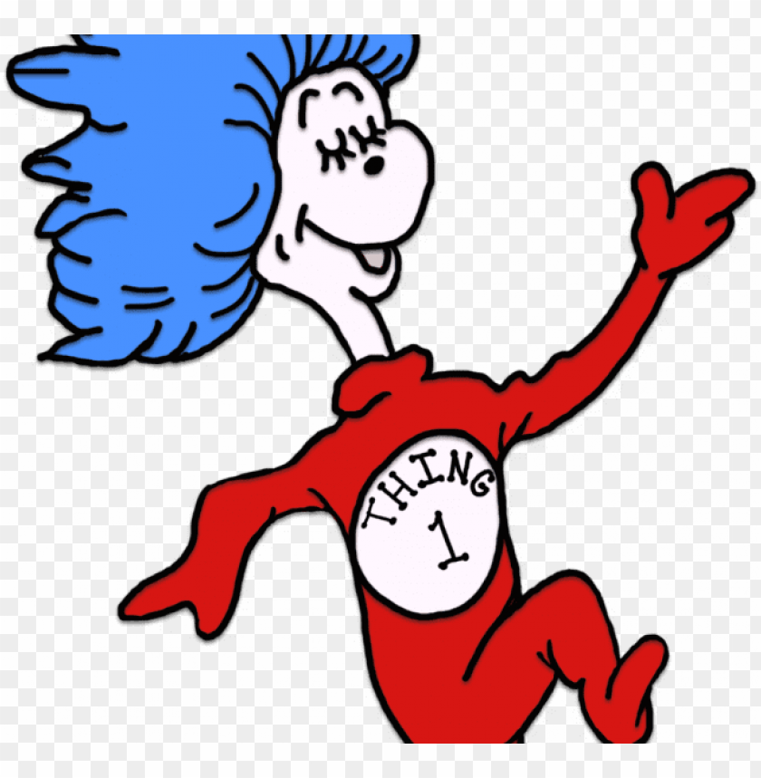 Free download | HD PNG thing 1dr seuss coloring pages thing 1 and thing ...
