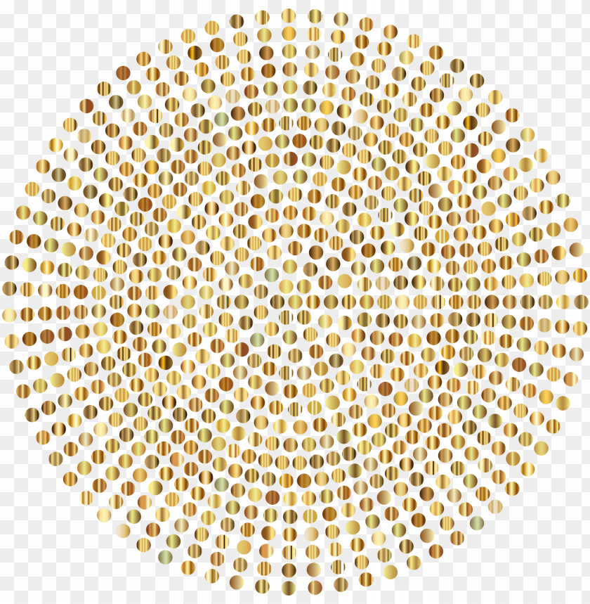 Free download | HD PNG this free icons png design of gold radial dots ...