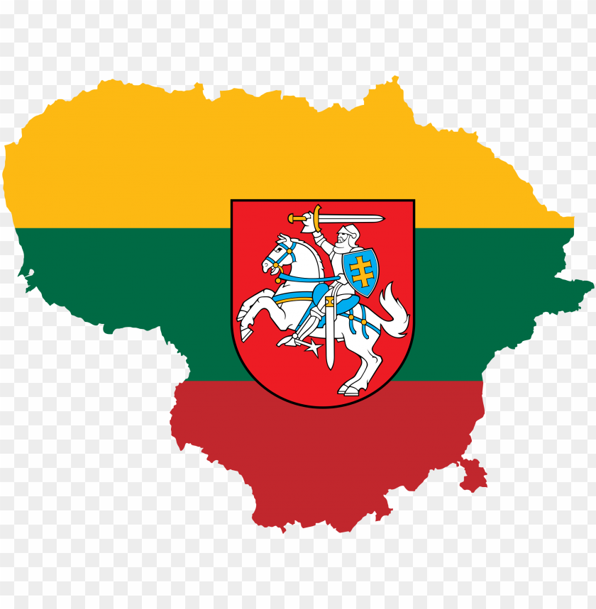 Free download | HD PNG this free icons png design of lithuania map flag ...