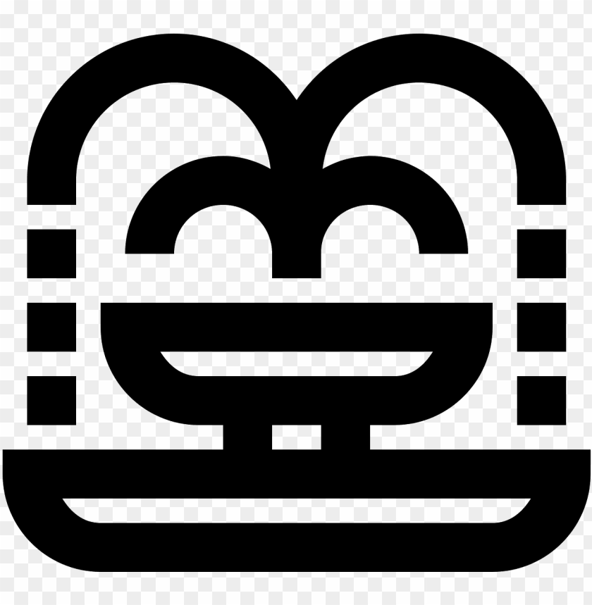Free download | HD PNG this icon is a drawing of a fountain with a big ...