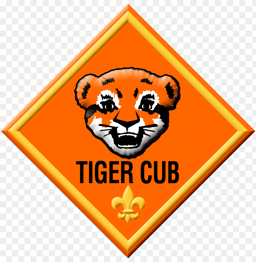 Free download | HD PNG tiger badge cub scout bear rank logo PNG ...