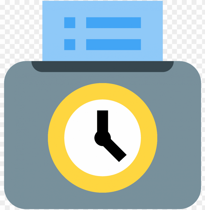 Free download | HD PNG time card icon icon png - Free PNG Images ID ...