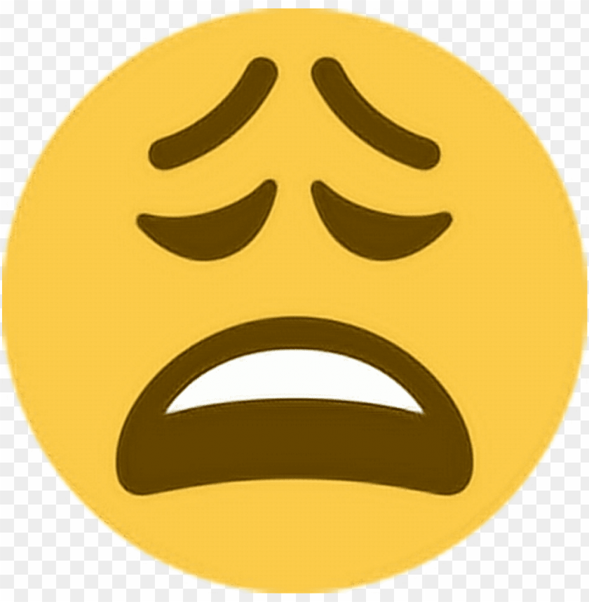 Free download | HD PNG tired sleepy upset unhappy ugh emoji emoticon ...