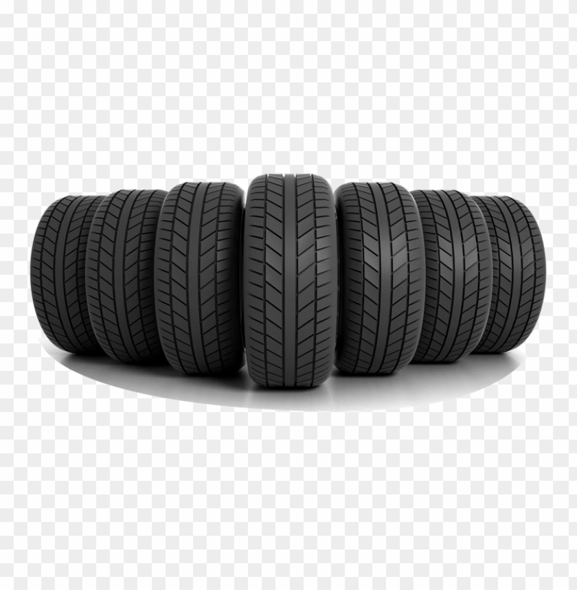 Free download | HD PNG row of compact tires with advanced tread design ...