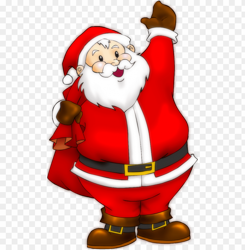 Free download | HD PNG classic santa claus standing illustration ...