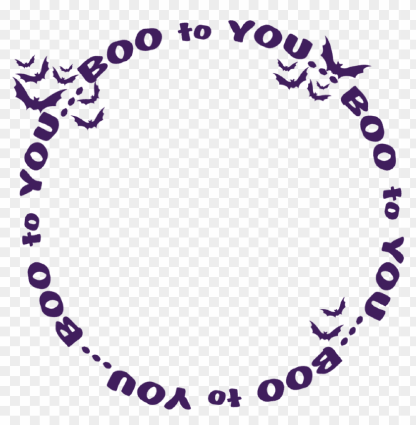 Free download | HD PNG transparent boo to you halloween decoration png ...