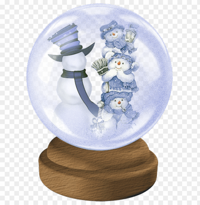 Free download | HD PNG transparent christmas snowglobe with snowmans ...