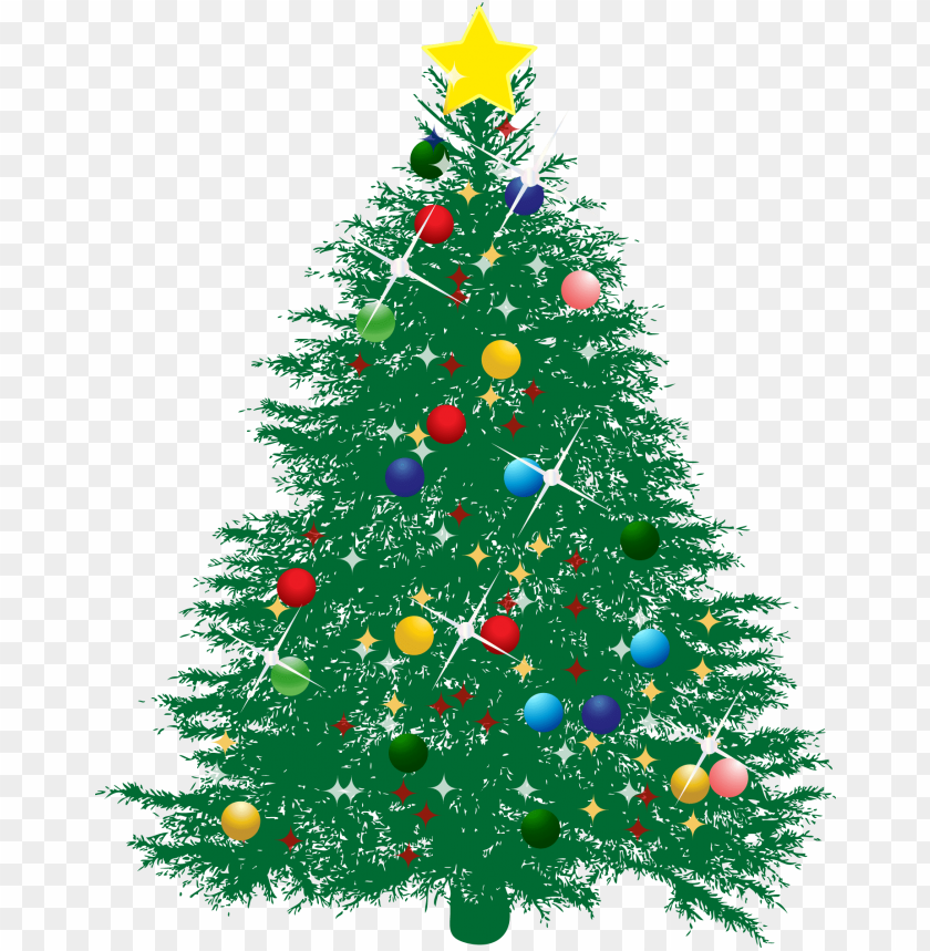 Free download | HD PNG transparent christmas tree vector PNG ...