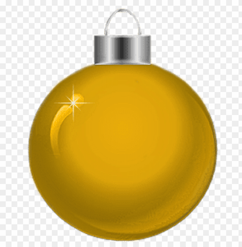 Free download | HD PNG transparent christmas yellow ornament PNG Images ...