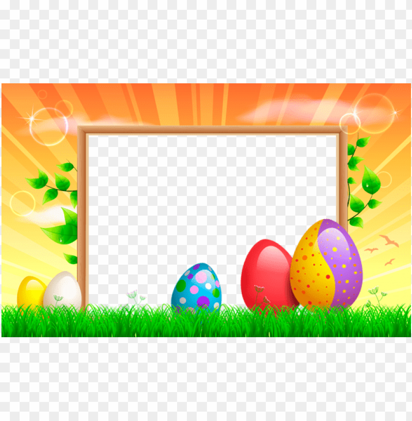 Free download | HD PNG transparent easter frame png images background ...