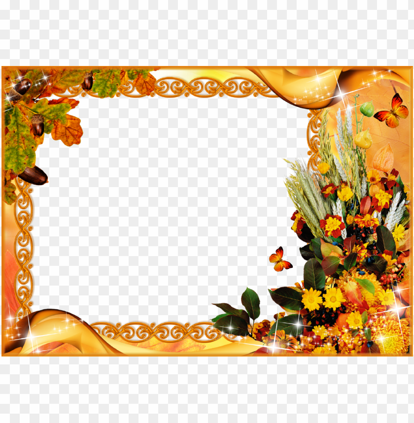 Free download | HD PNG transparent fall frames PNG transparent with ...