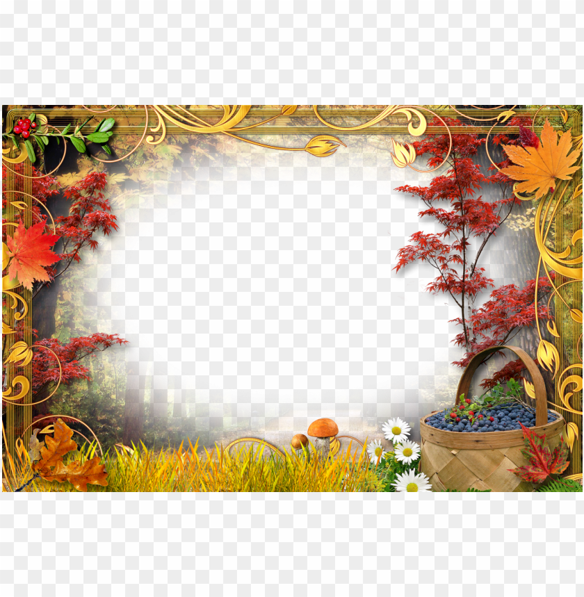 Free download | HD PNG transparent fall frames PNG transparent with ...
