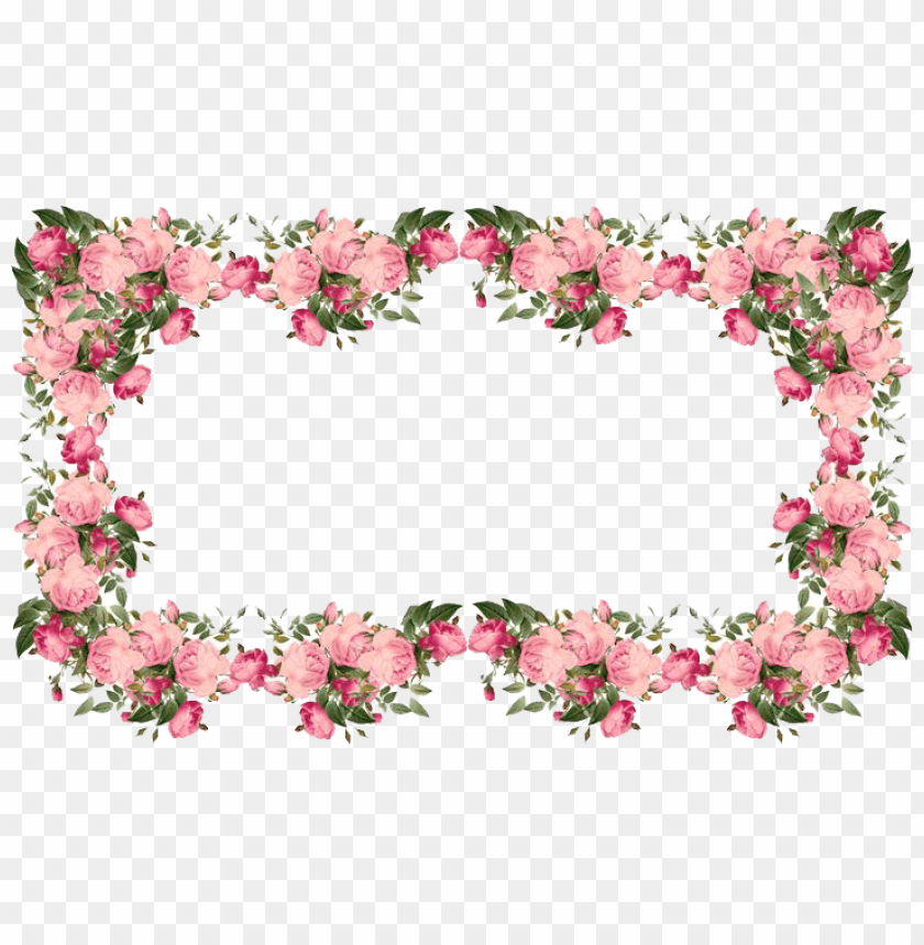 Free download | HD PNG transparent flowers border PNG transparent with ...