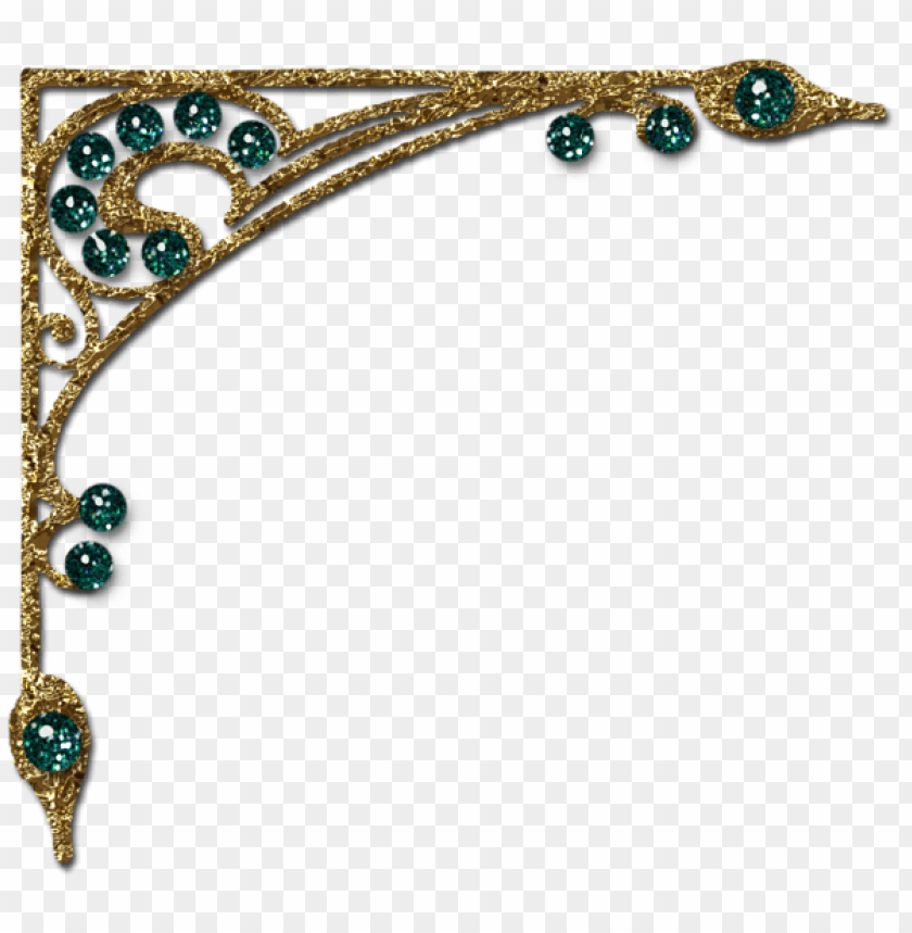 Free download | HD PNG transparent gold diamond decorative corner ...