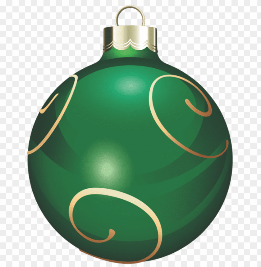 Free download | HD PNG transparent green and gold christmas ball PNG ...