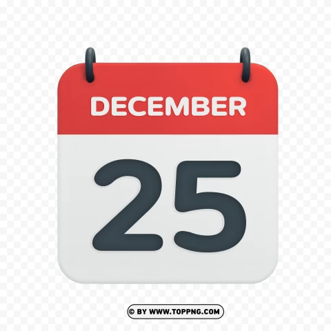 Free download | HD PNG transparent hd png december 25th calendar date ...