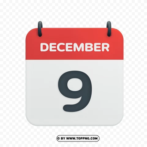 Free download | HD PNG transparent hd png december 9th calendar date ...