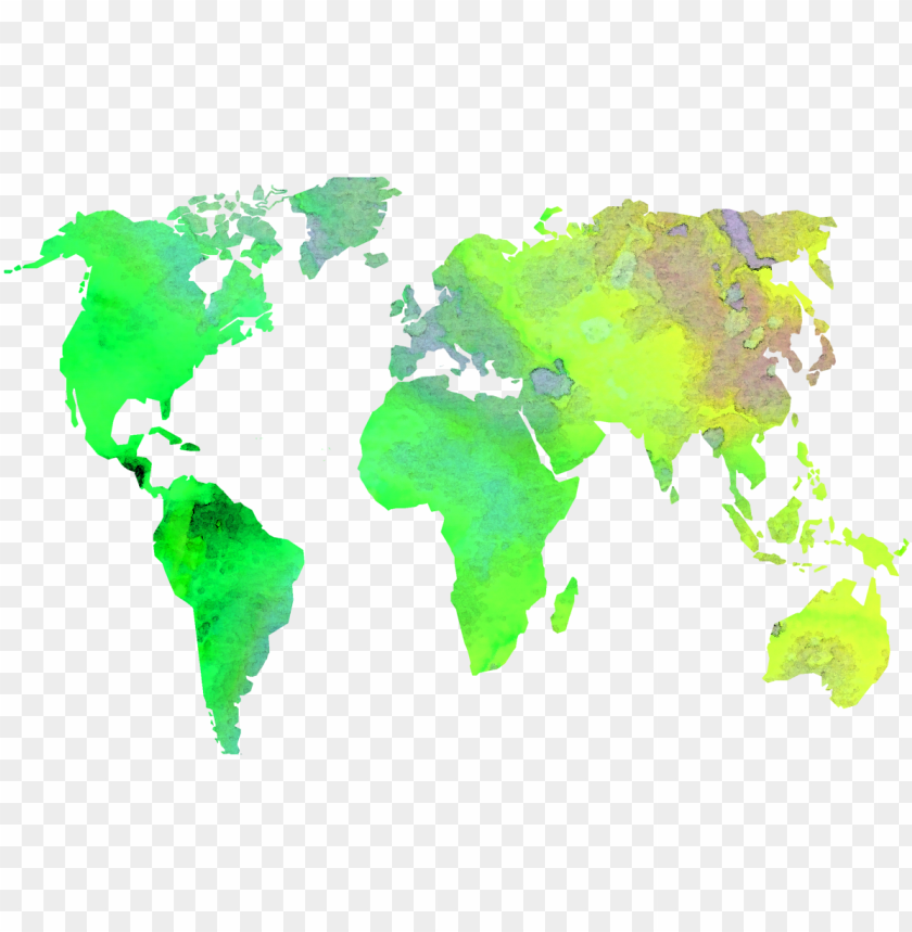 Free download | HD PNG transparent maps watercolor banner library ...