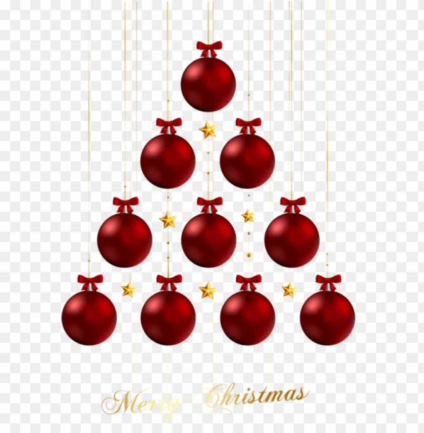 Free download | HD PNG transparent merry christmas red ornaments PNG ...