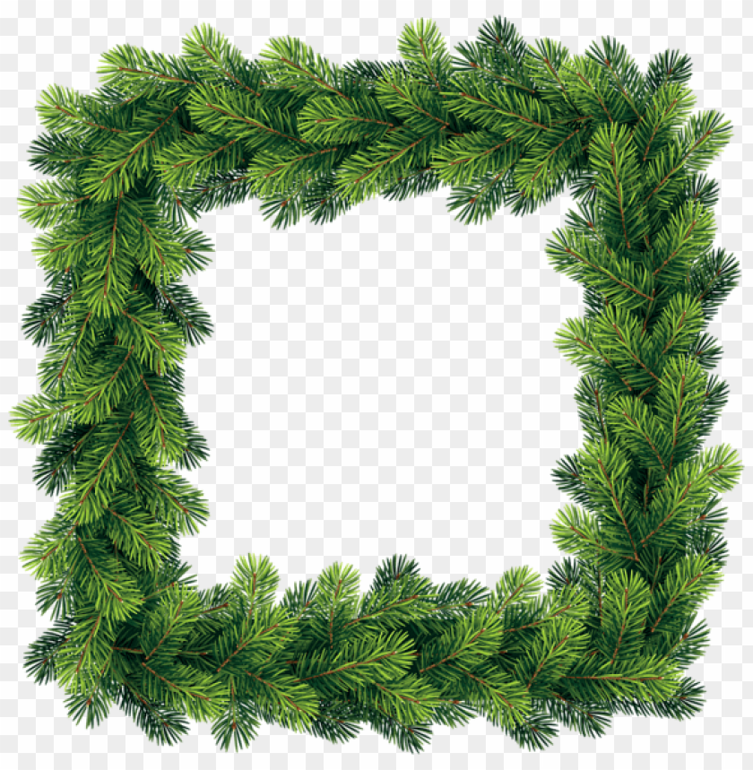 Free download | HD PNG transparent pine border frame PNG Images 41411 ...