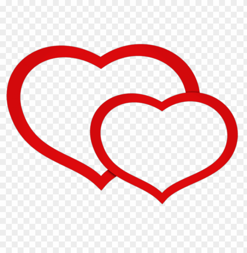 Free download | HD PNG transparent red double heartspicture png - Free PNG Images - 39956 | TOPpng