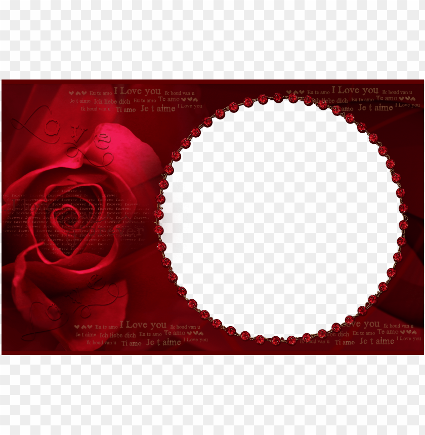 Free download | HD PNG transparent red rose frame background best stock ...