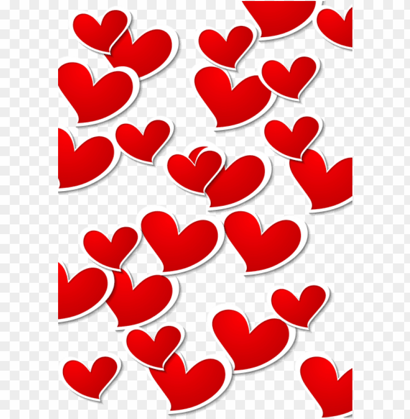 Free download | HD PNG transparent red white hearts decorativeclipar ...