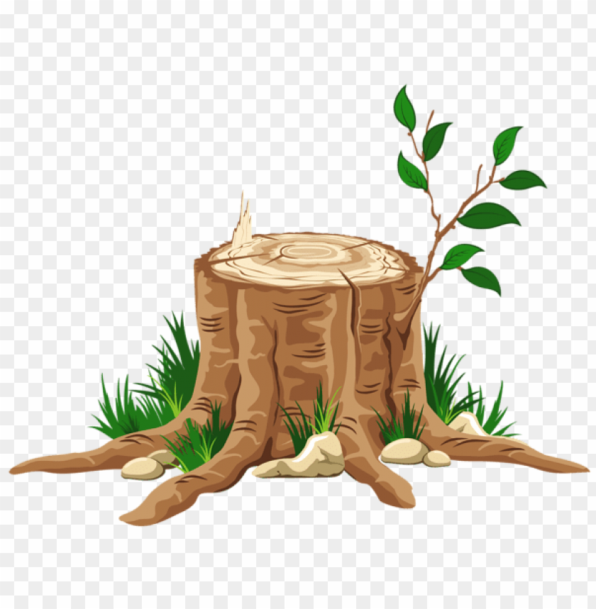 Free download | HD PNG PNG image of small tree stump with green sprout ...