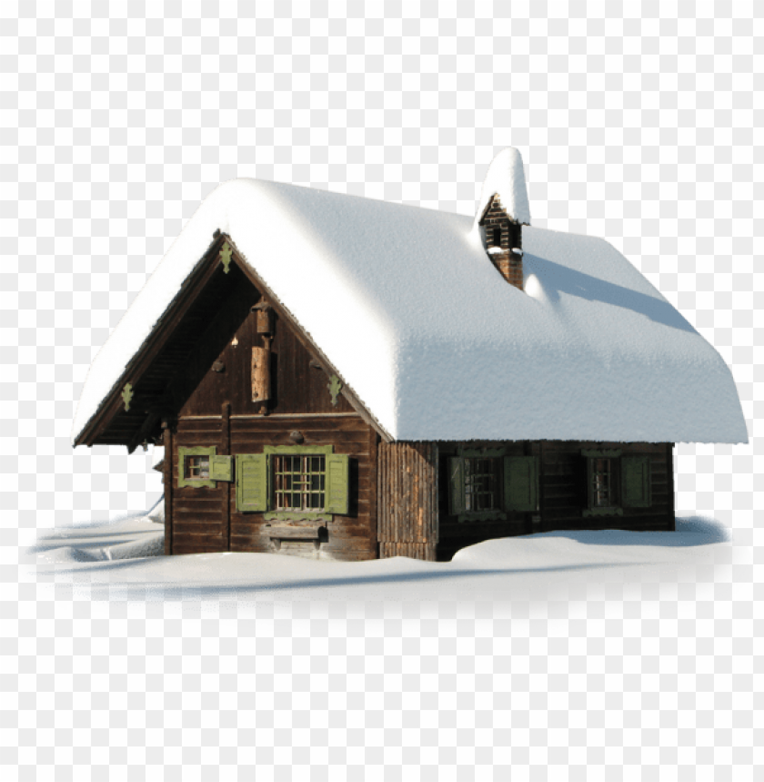 Free download | HD PNG transparent winter house with snow PNG Images ...