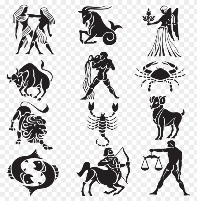 Free download | HD PNG transparent zodiac signs set clipart png photo ...