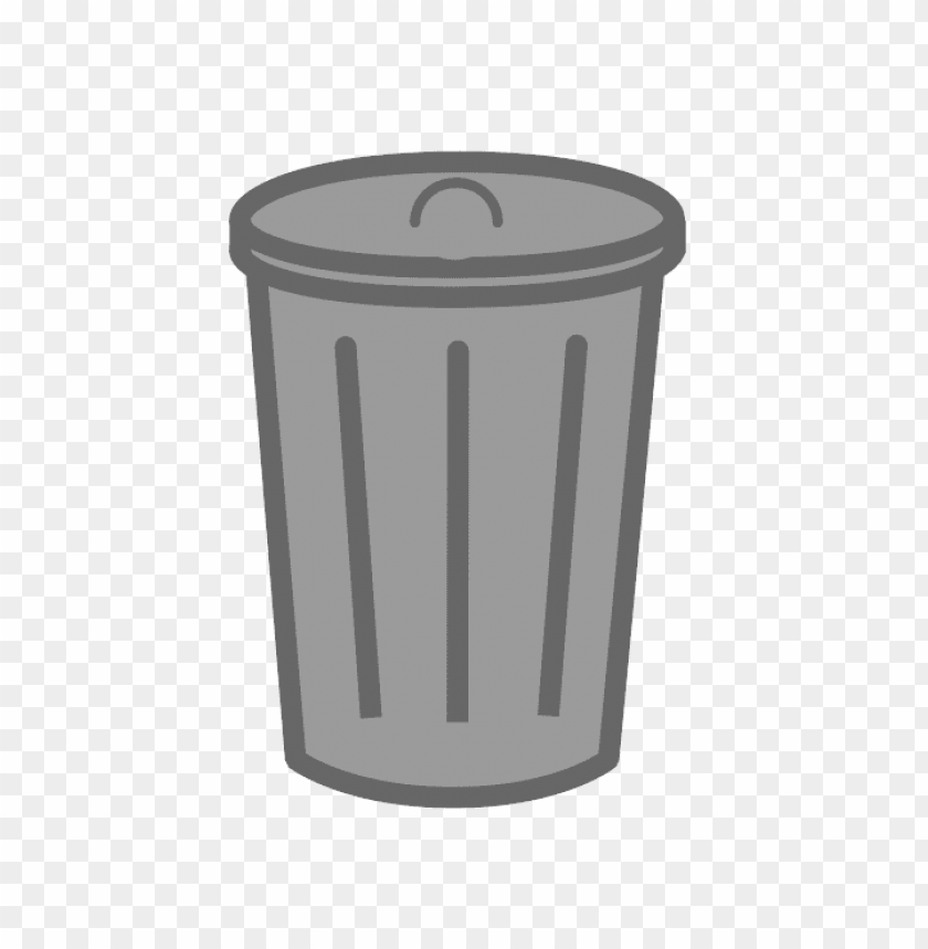 Free download | HD PNG minimalist grey trash can icon transparent ...