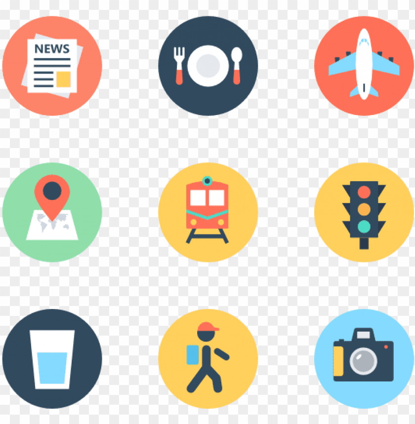 Free download | HD PNG travel 100 icons travel icon png circle PNG ...