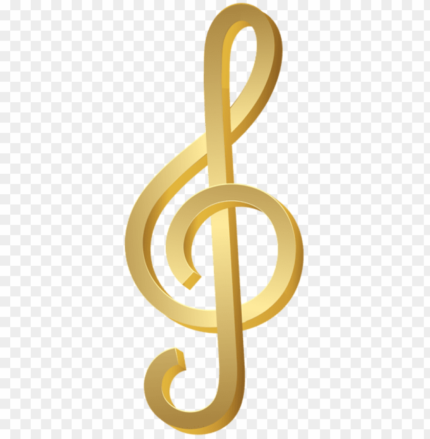 Free download | HD PNG treble clef gold PNG image with transparent ...