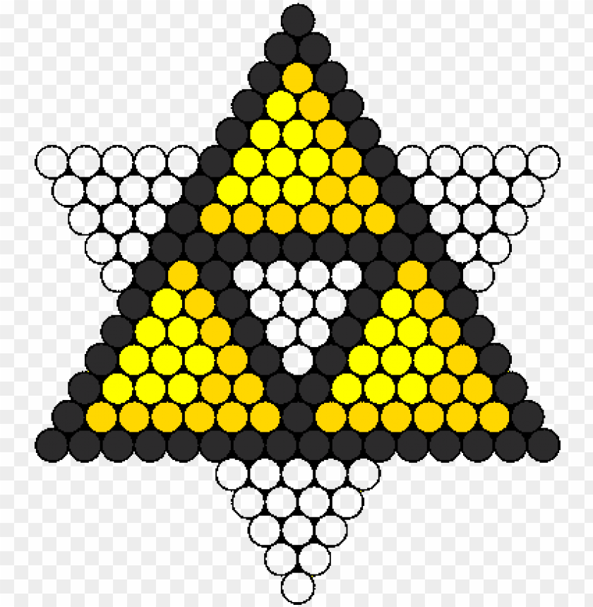 Free download | HD PNG triforce of courage perler perler bead pattern ...