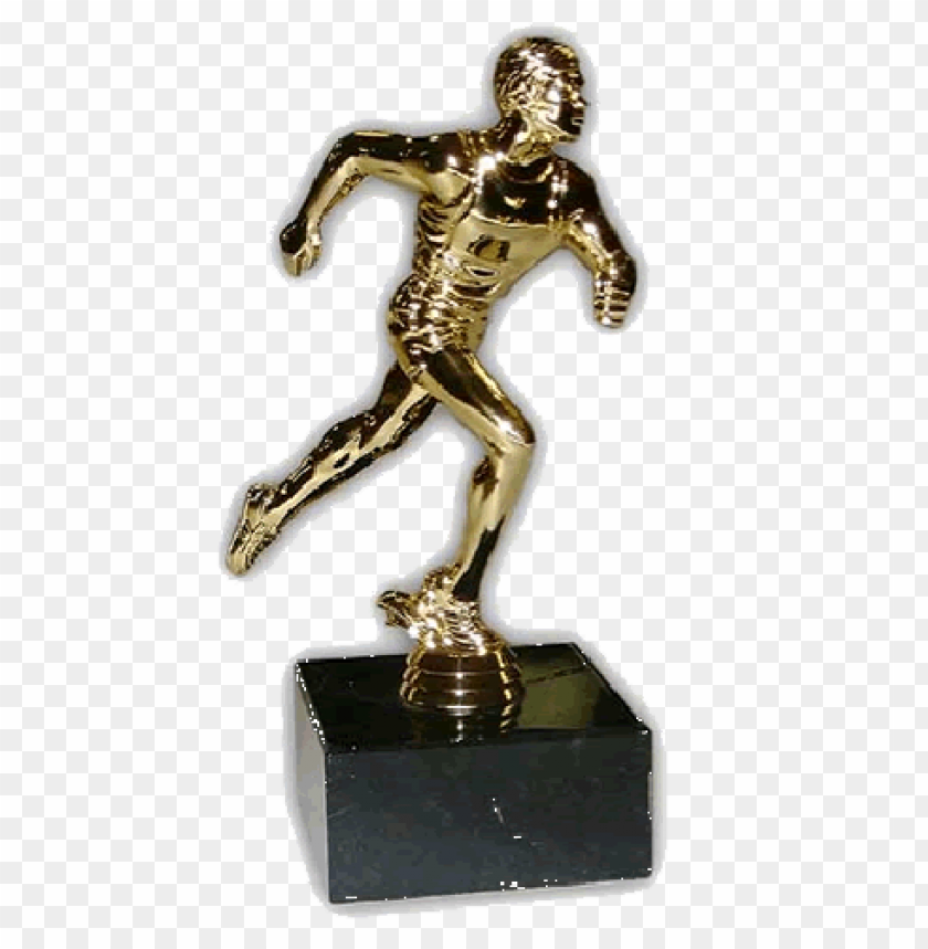 Free download | HD PNG golden runner trophy png | TOPpng