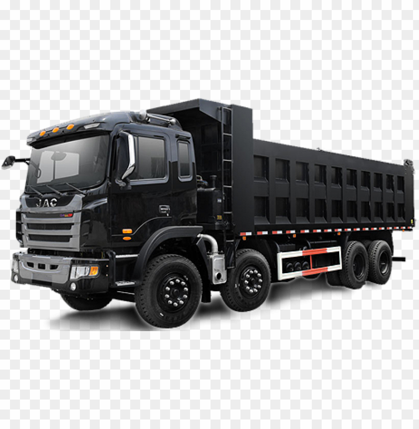 Free download | HD PNG black freight truck with secure cargo area ...