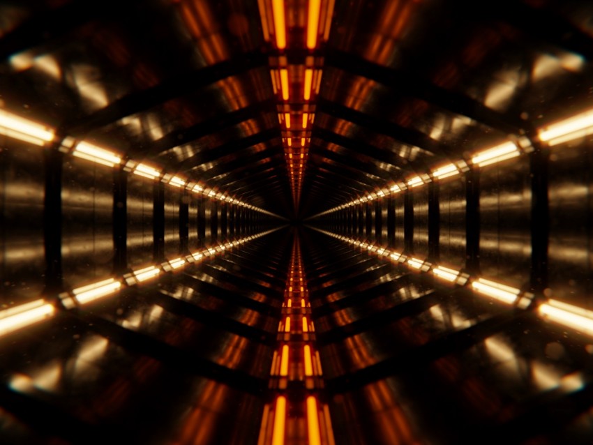 Free download | HD PNG tunnel light lamps perspective depth 4k ...