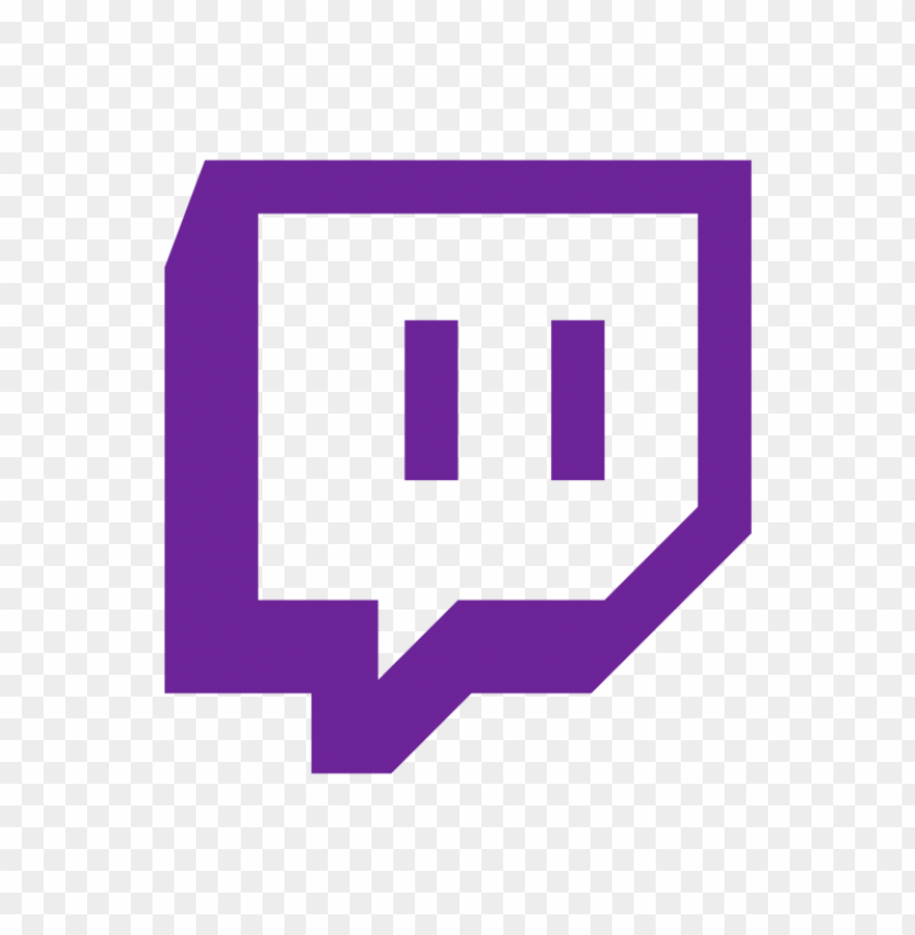 Free download | HD PNG twitch minimalist purple logo png | TOPpng